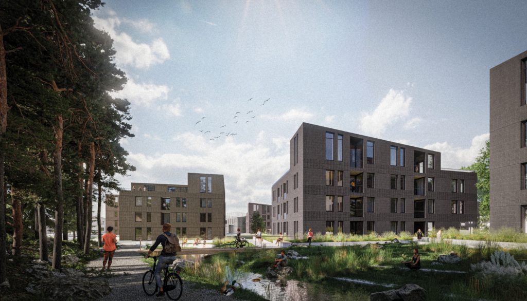 STANOVANJSKA SOSESKA POD HRIBOM v Ilirski Bistrici - ZAPS